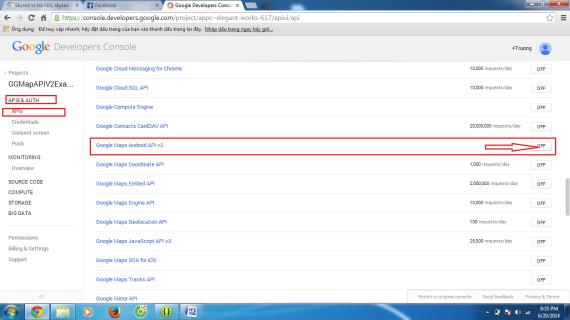 Google map api v2 trong android